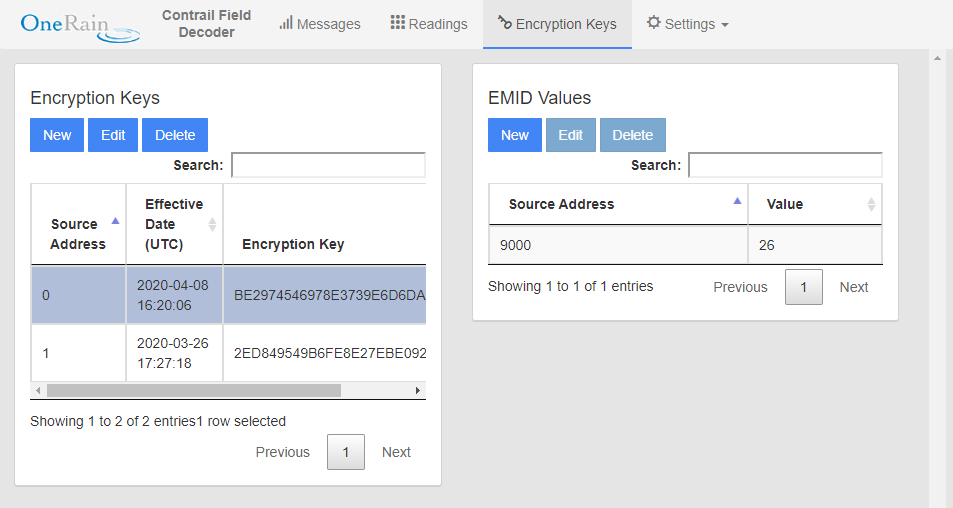 New Release of OneRain's Contrail Field Decoder Software - OneRain